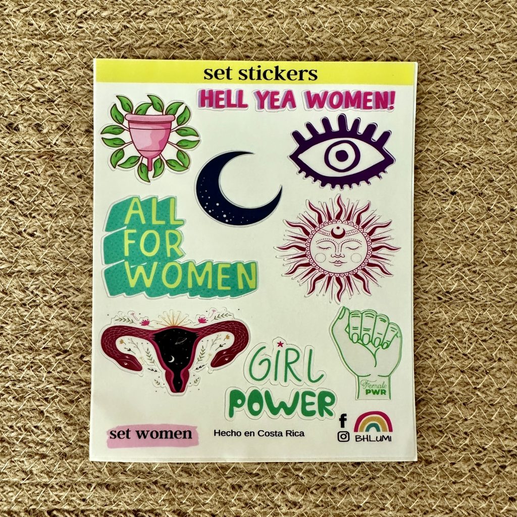 Set de Sticker women - Bhlumi Gift shop