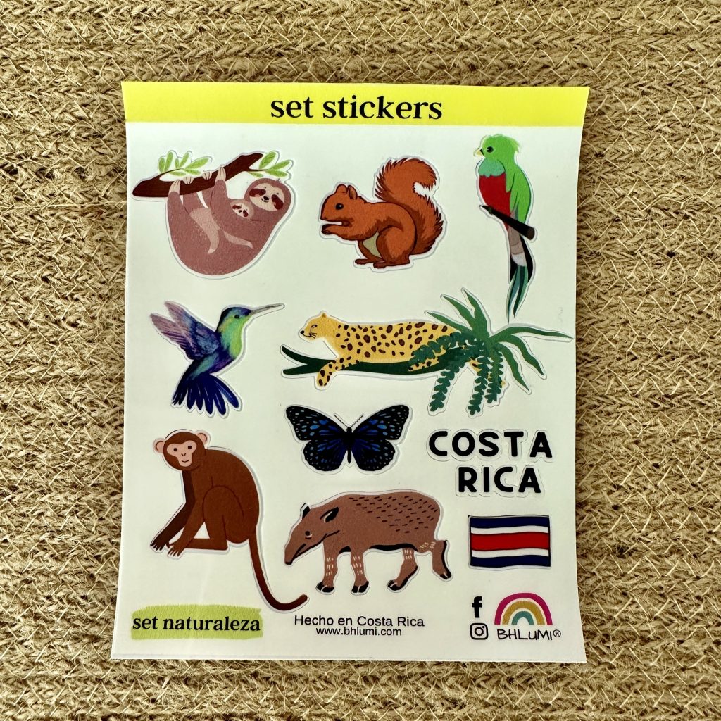 Set De Sticker Naturaleza - Bhlumi Gift shop